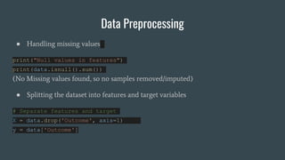 Diabetes prediction using Machine Leanring and Data Preprocessing ...