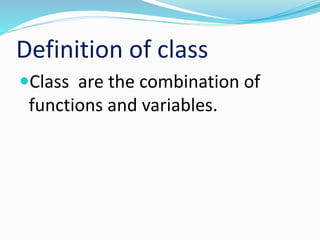 Oops project newton second law of motion | PPT