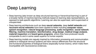 ML DL AI DS BD - An Introduction | PDF