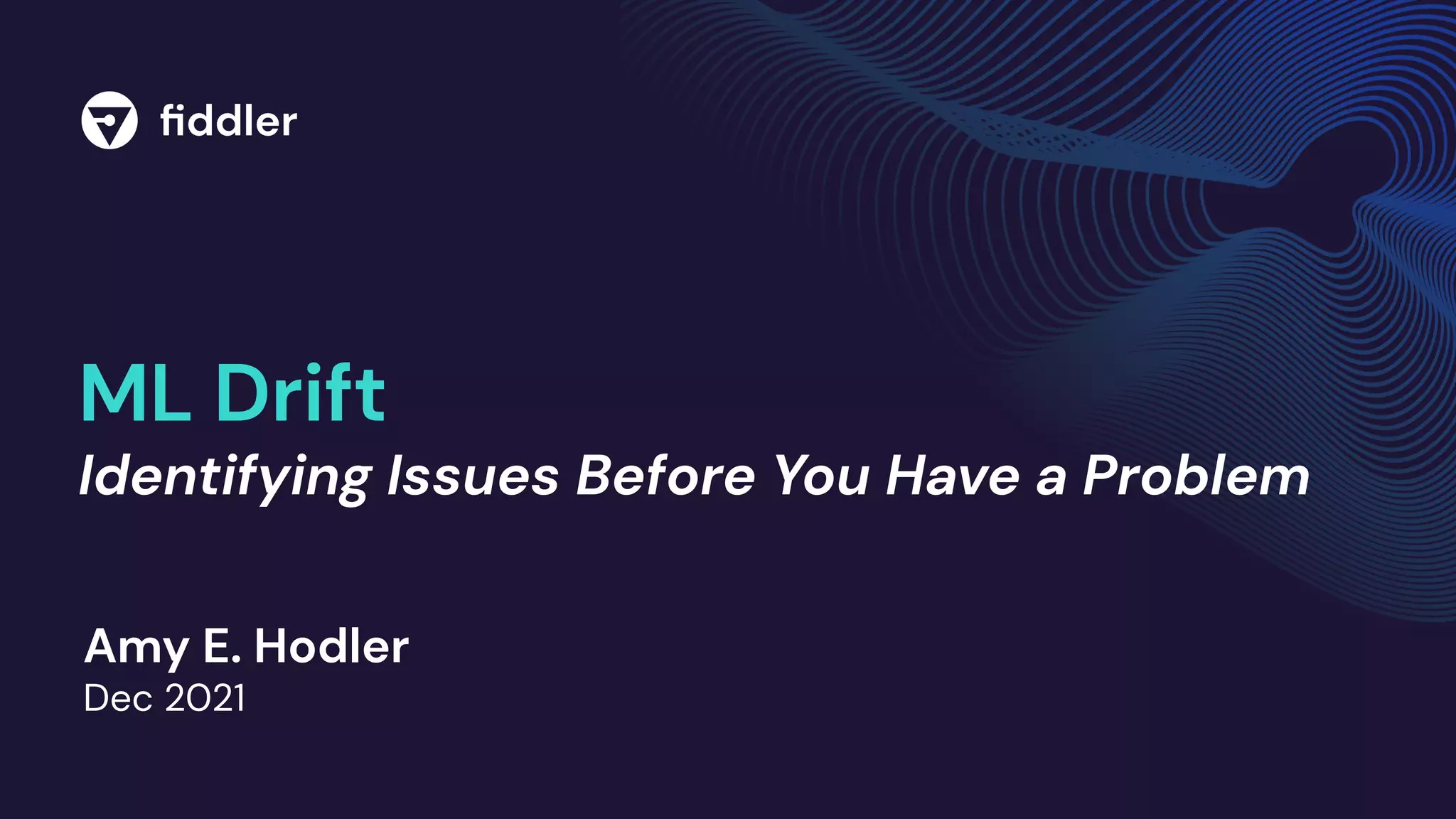 ML Drift - How to find issues before they become problems | PDF