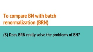 Why Batch Normalization Works so Well | PDF