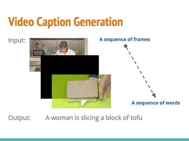 Video caption generation via seq-to-seq model (TensorFlow implementation) | PDF | Video Software ...