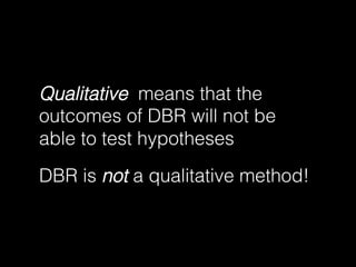 DBR (Design-Based Research) in mobile learning-Mlearn2013 Doha A ...