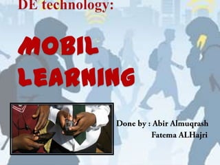 Mlearning | PPTX | Technology Industry | Industries