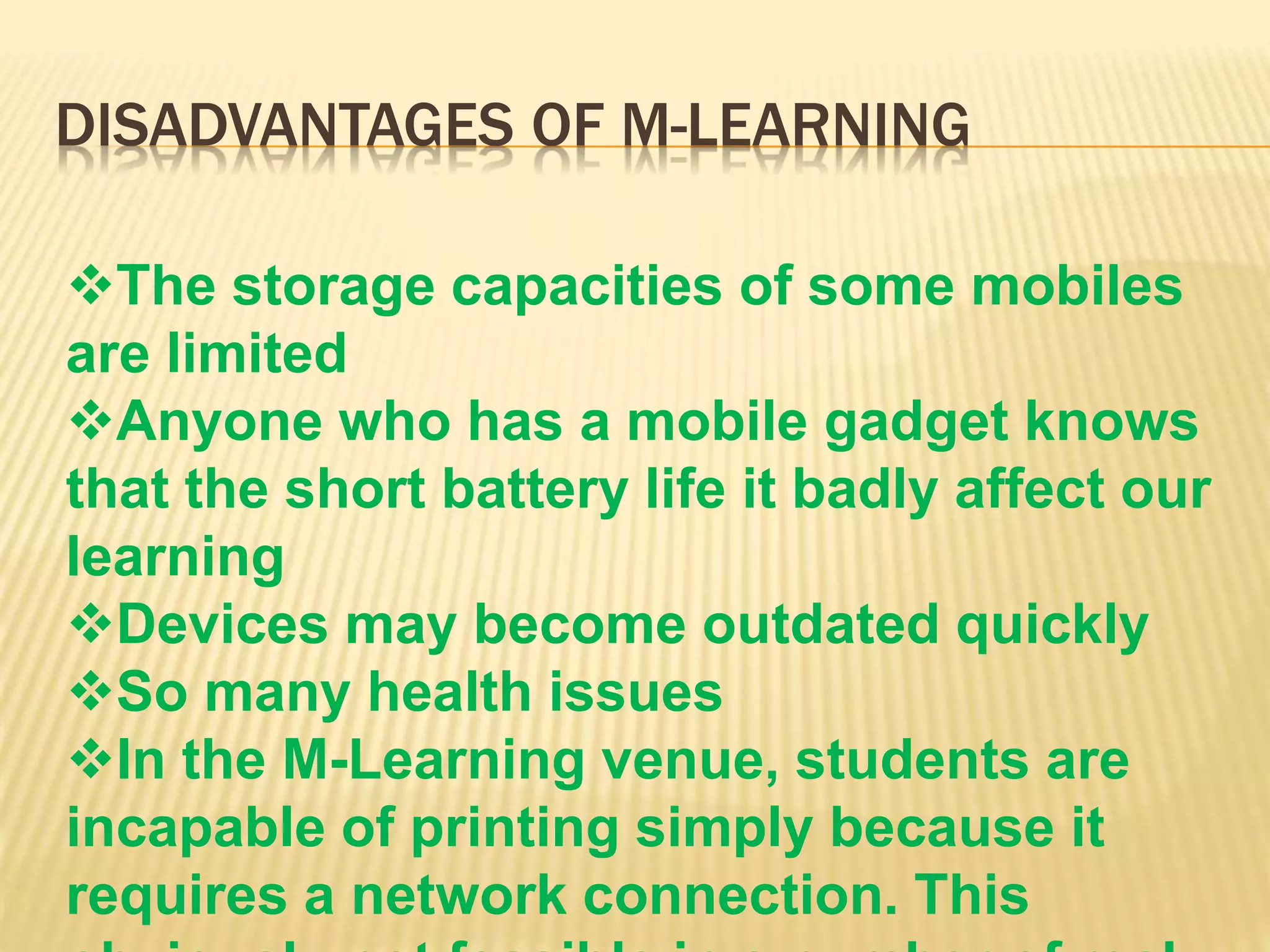 M learning | PPT