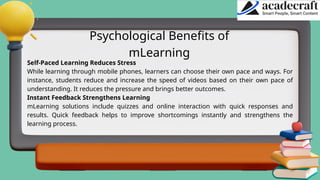 mLearning Solutions Why Our Brain Adapts to Mobile Education.pptx