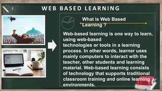 M learning, web based learning, cloud computer | PPT