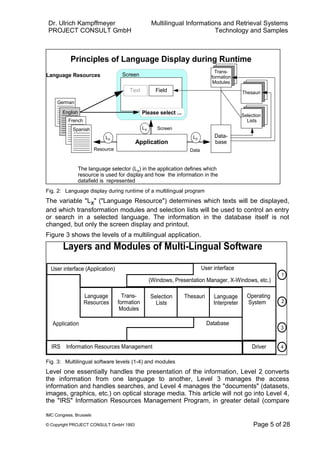 [EN] Multilingual Information and Retrieval Systems, Technology and Applications | Dr. Ulrich ...