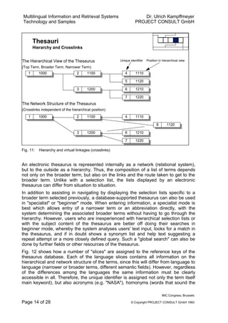 [EN] "Multilingual Information and Retrieval Systems Technology and Applications" | Dr. Ulrich ...