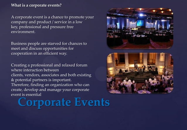 ML Events Company Profile | PPSX | Business Expos & Conferences | Events