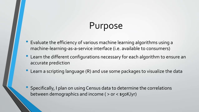 Machine Learning Exploration, R, and Data Visualization | PPT Machine Learning Exploration, R, and Data Visualization | PPT