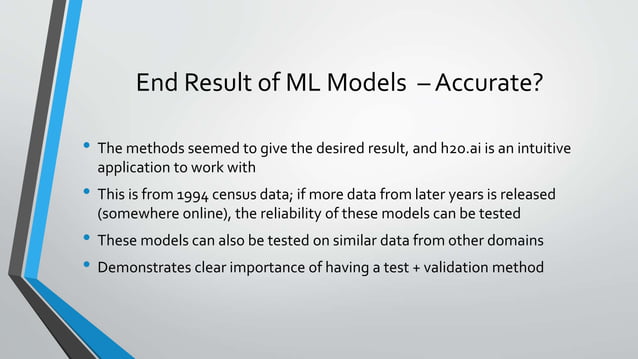 Machine Learning Exploration, R, and Data Visualization | PPT Machine Learning Exploration, R, and Data Visualization | PPT
