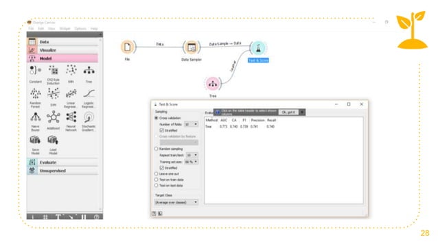 Orange Data Mining and Data Visualization Tool | PPTX | Heart and ...