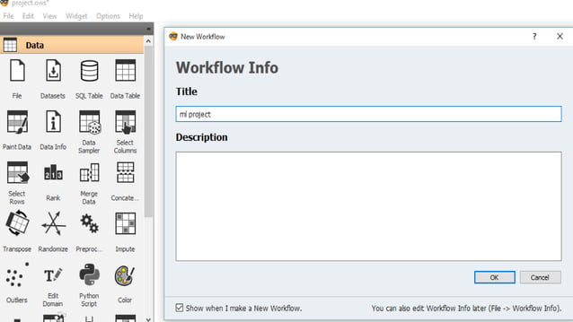 Orange Data Mining and Data Visualization Tool | PPTX | Heart and ...
