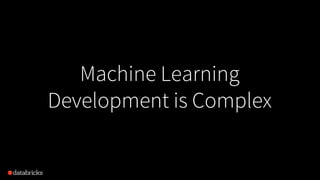mlflow: Accelerating the End-to-End ML lifecycle | PDF