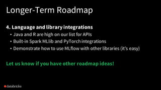 MLflow: Infrastructure for a Complete Machine Learning Life Cycle | PDF