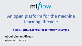MLflow-presentation______________________________ | PDF