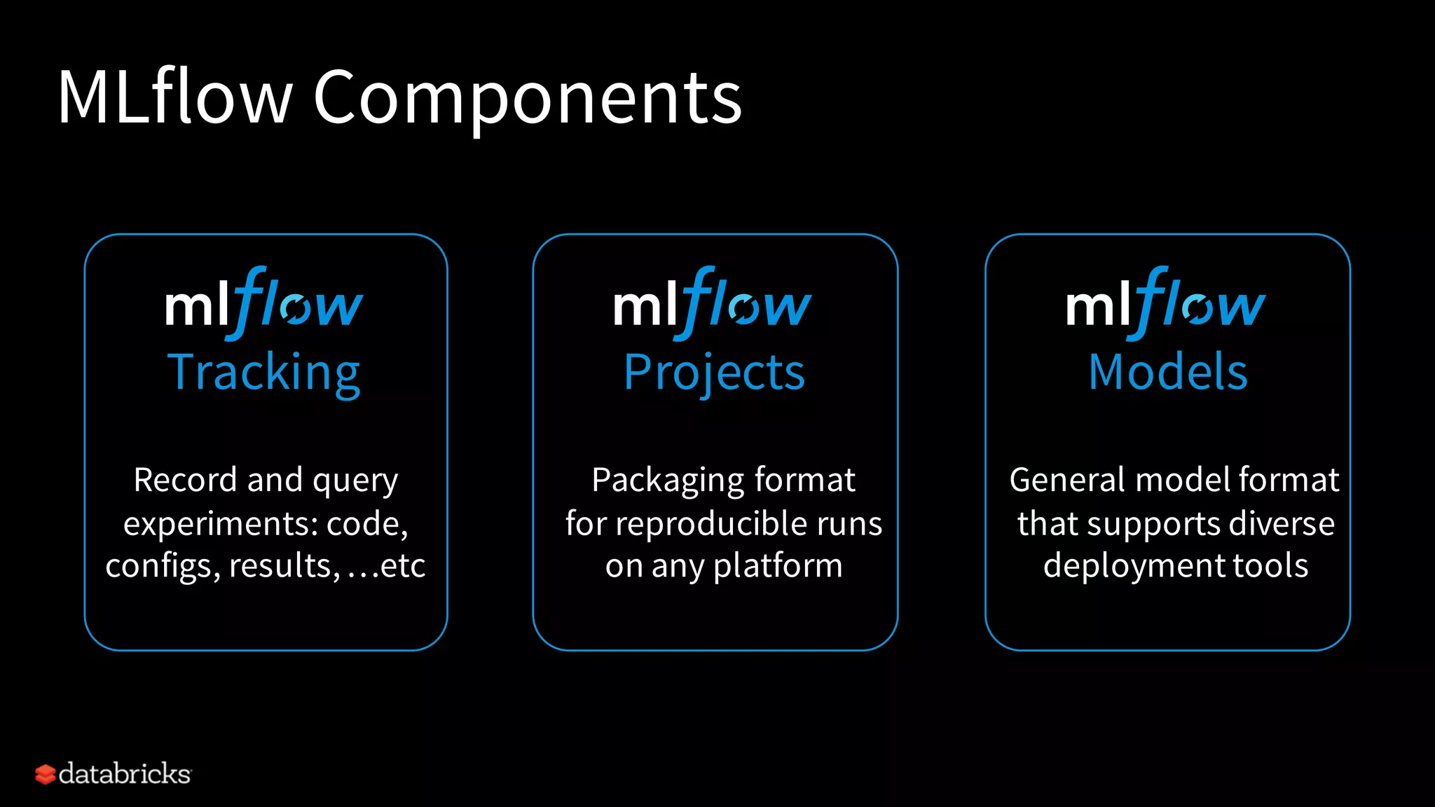 MLflow: Infrastructure for a Complete Machine Learning Life Cycle | PPT