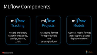 MLFlow: Platform for Complete Machine Learning Lifecycle | PDF