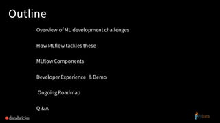 MLFlow: Platform for Complete Machine Learning Lifecycle | PDF