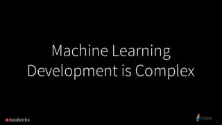 MLFlow: Platform for Complete Machine Learning Lifecycle | PDF