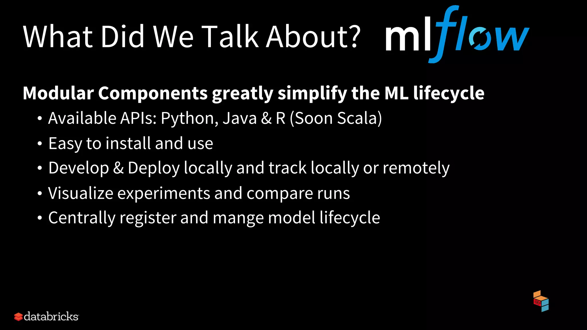 "Managing the Complete Machine Learning Lifecycle with MLflow" | PDF | Cloud Computing | Internet