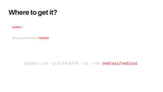 Deep Learning to Production with MLflow & RedisAI | PPT