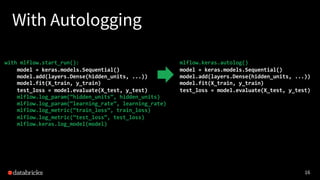 Scaling up Machine Learning Development | PPT
