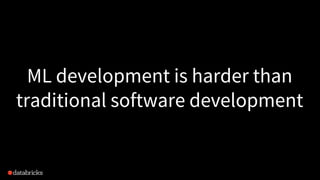 Scaling up Machine Learning Development | PPT