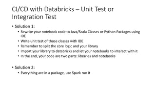 Mlflow with databricks | PPT