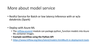 MLflow with Databricks | PPT
