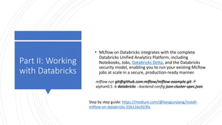 MLflow with Databricks | PPT