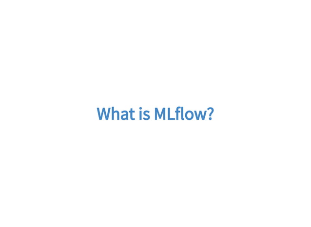 MLflow with R | PPT