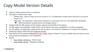 MLflow_MLOps_Databricks_Architecture.pptx | Cloud Computing | Internet