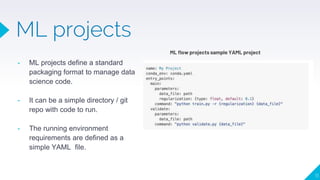 databricks ml flow demonstration using automatic features engineering | PPT