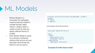 databricks ml flow demonstration using automatic features engineering | PPT