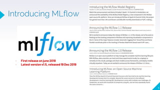 databricks ml flow demonstration using automatic features engineering | PPT