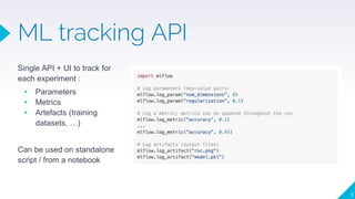 databricks ml flow demonstration using automatic features engineering | PPT