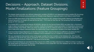 Machine Learning Foundations Project Presentation | PPTX