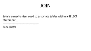 T02-Join & View | PPTX