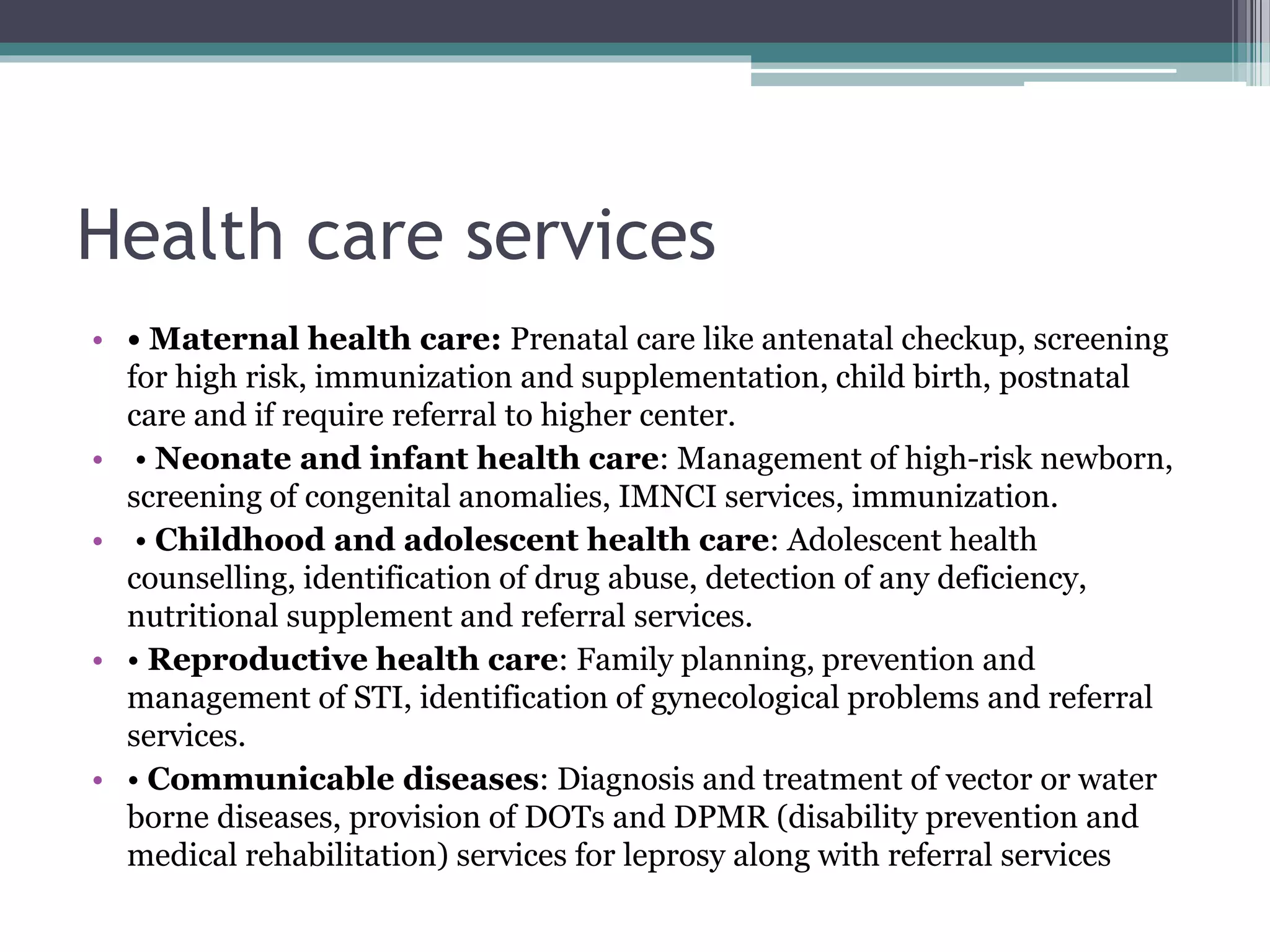 Roles and responsibilities of MIDDLE LEVEL HEALTHCARE PROVIDER | PPTX