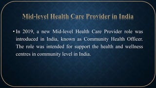 MLHP (Mid level health provider) | PPTX