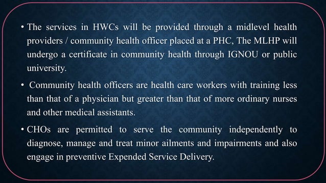 MLHP (Mid level health provider) | PPTX | Diseases and Conditions ...