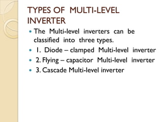 voltage source inverters produce a voltage or a current | PDF