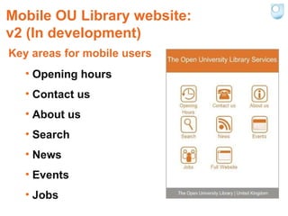 Mlibraries2 ou library mlibraries seminar May 2010 | PPT