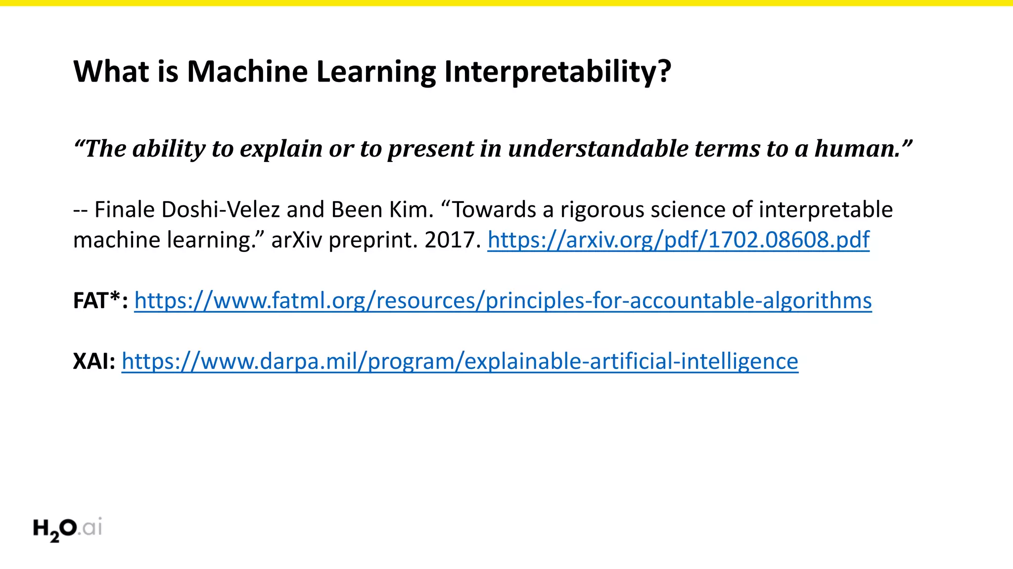Interpretable Machine Learning | PPT Interpretable Machine Learning | PPT