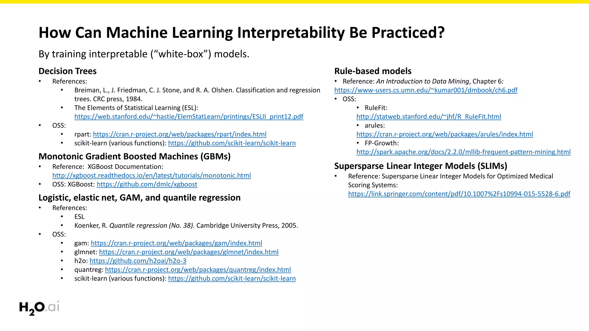 Interpretable Machine Learning | PPT