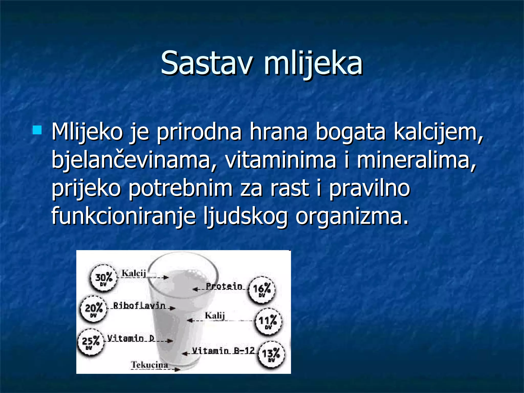 Mlijecni proizvodi - Mario Palić | PPT