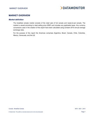 MarketLine Industry Profiles Brochure | PDF