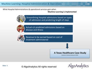 Machine Learning in Healthcare: A Case Study | PPTX